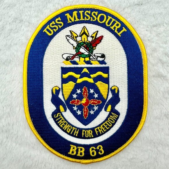 USS Missouri BB 63 | Other | Vintage Uss Missouri Bb 63 Battleship ...